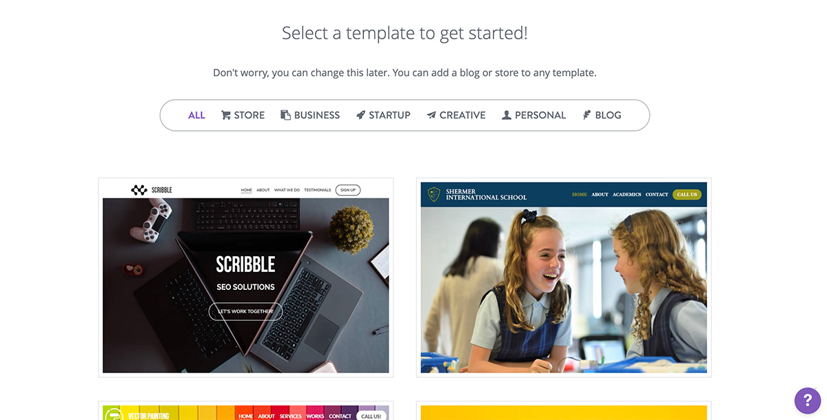 Pick the Right Strikingly Website Design Templates - Building Your ...