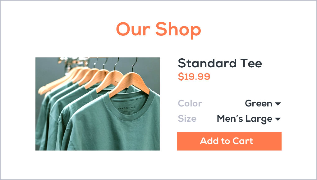 Two-Level Options for Simple Store - Updates - Strikingly