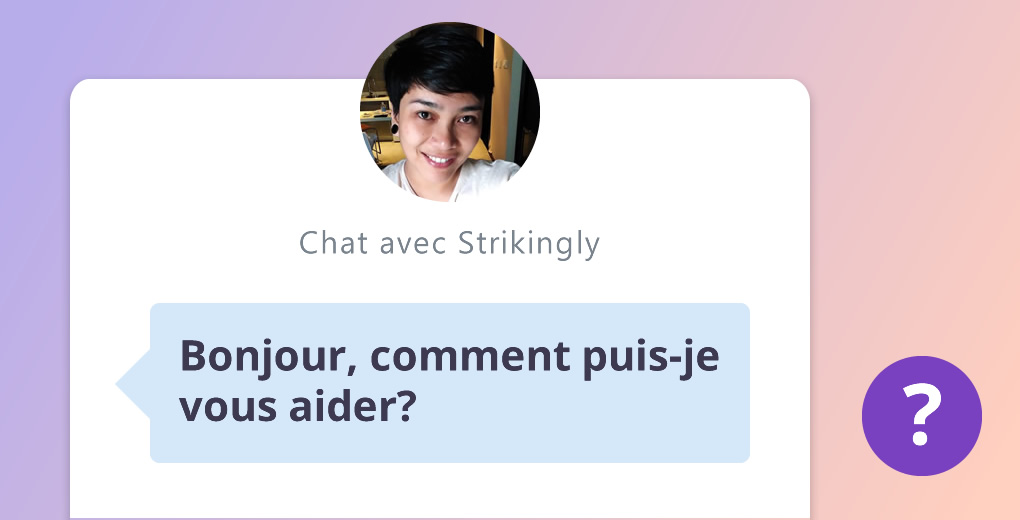 Live Chat in Japanese and French - Updates - Strikingly