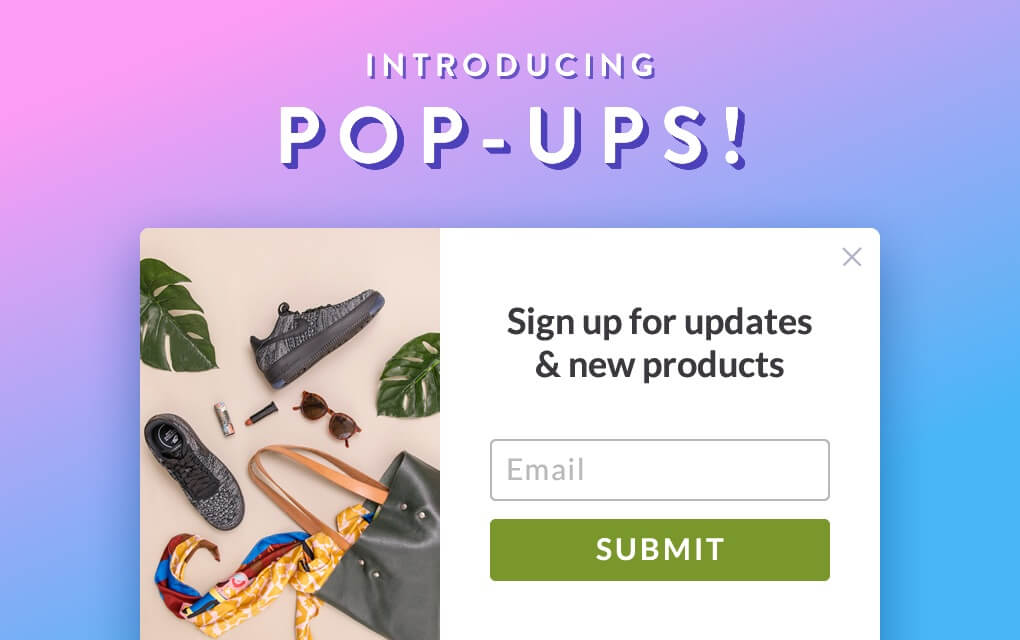 Introducing Pop-Ups! - Updates - Strikingly