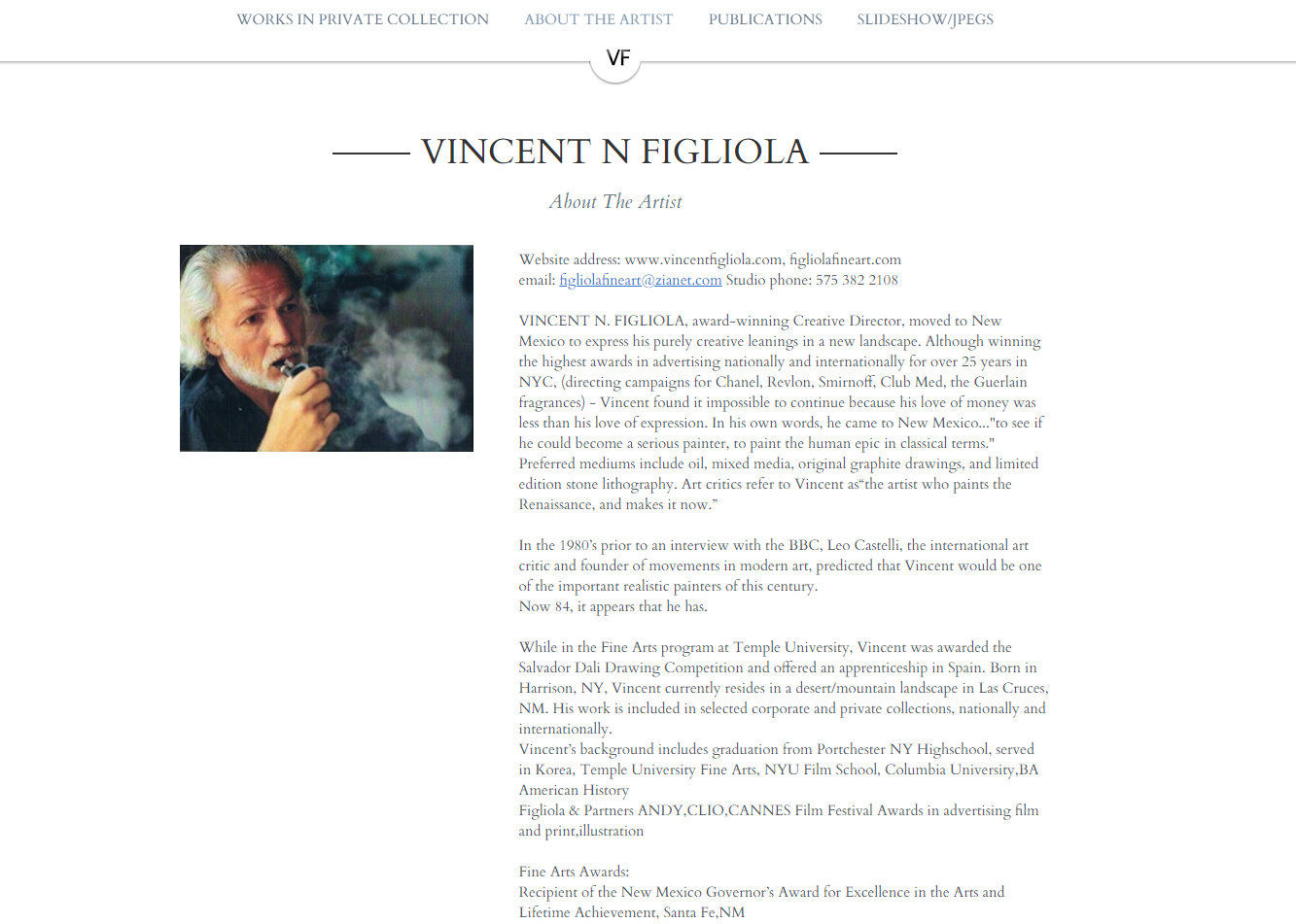 Make Your Own Art Portfolio Website and Examples You Must See ...
