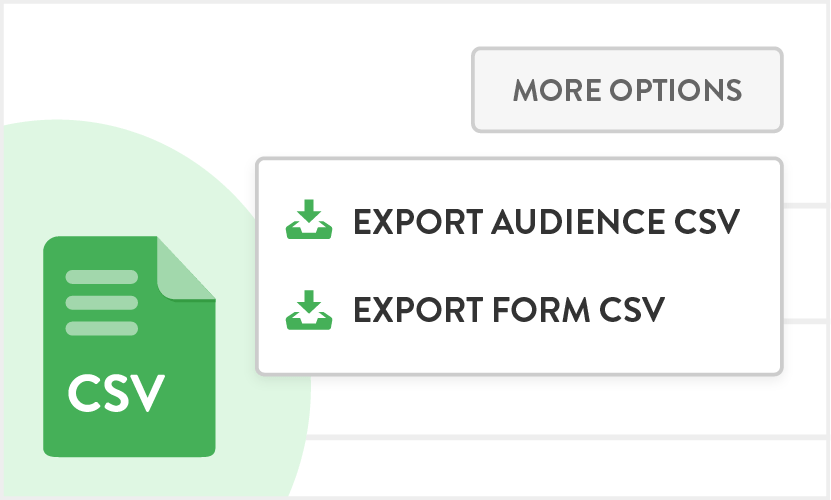 Export Form Data - Updates - Strikingly