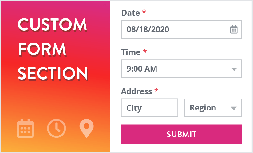 Even More Form Fields! - Updates - Strikingly
