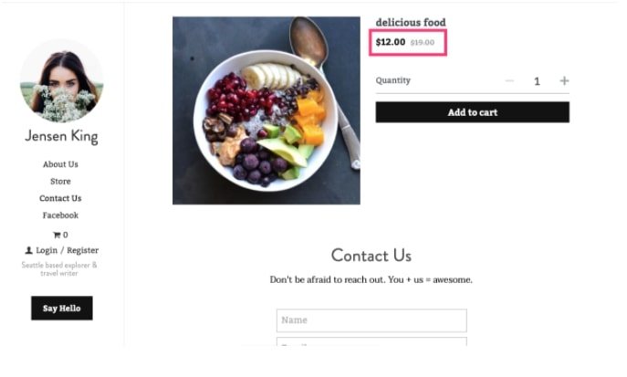 How to Set the Sale Price on your Online Store - Building Your Website ...