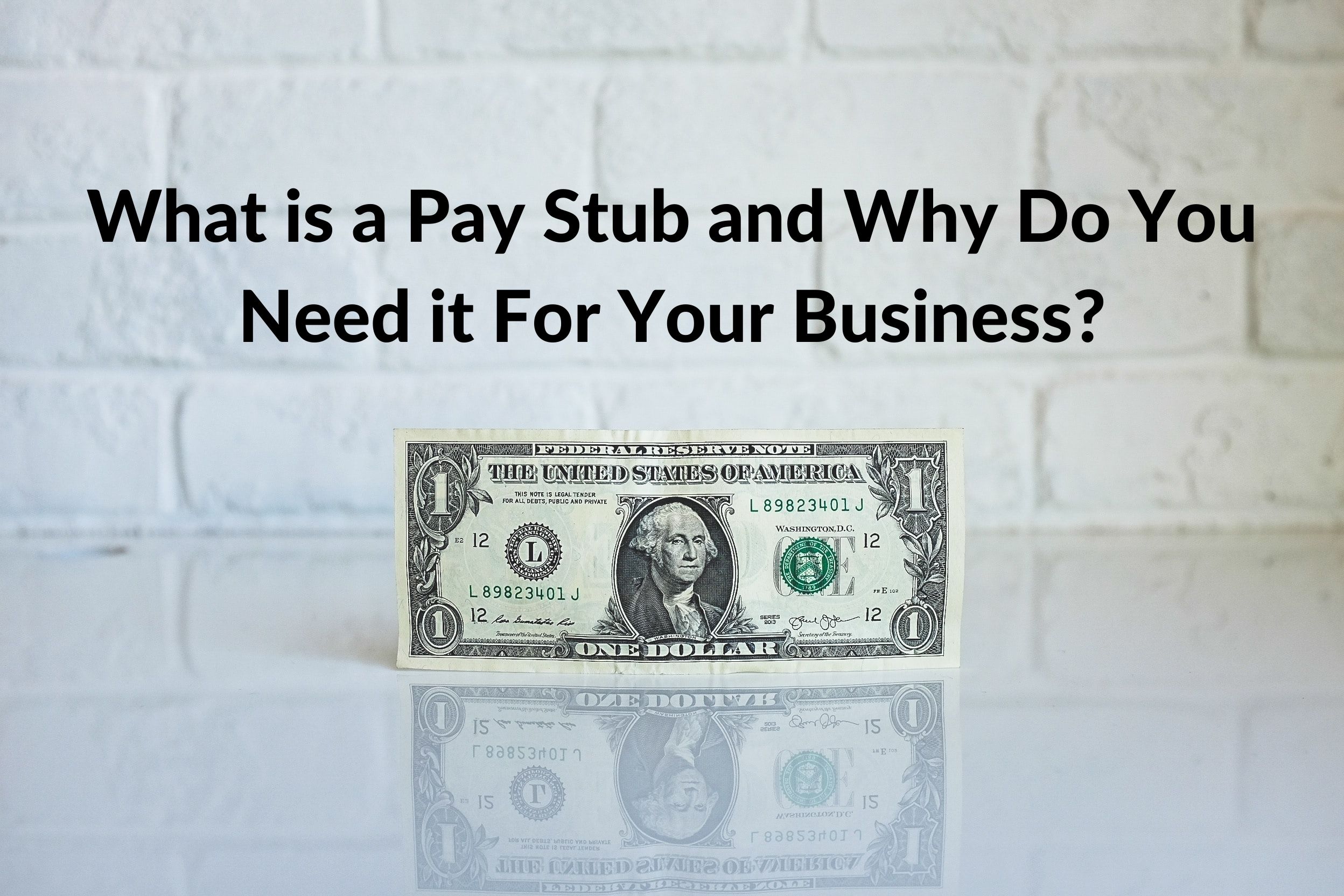 What is a Pay Stub and Why Do You Need it For Your Business? - Building ...