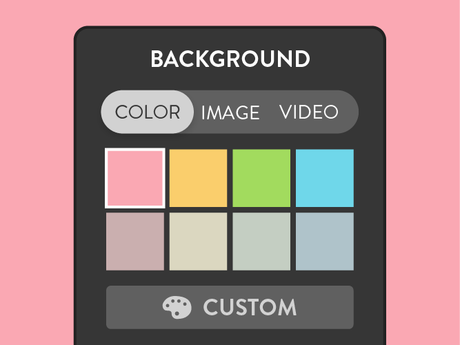 Edit Section Background Color! - Updates - Strikingly