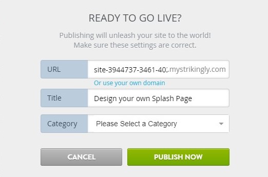 Why Splash Page is A Website Must-Have - Building Your Website - Strikingly