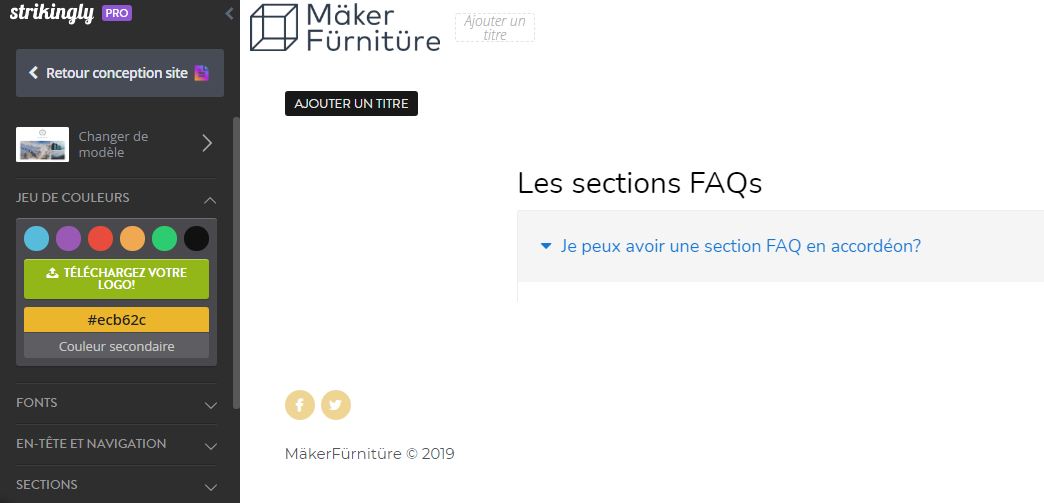 Votre site perso grâce aux templates Strikingly - Créer votre site web ...