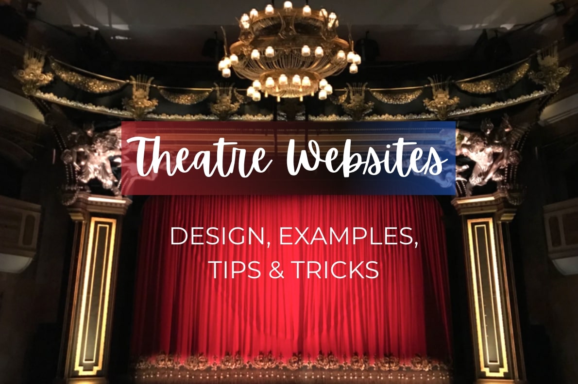 How to Make Theatre Websites Stand Out - Building Your Website - Strikingly