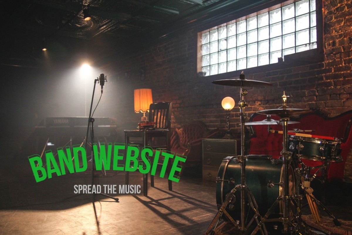 Share Your Music with the World - The Basics of Band Website Building ...