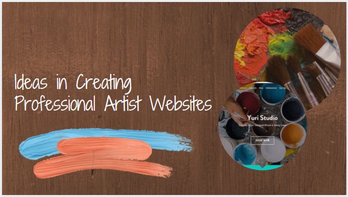 Ideas in Creating Professional Artist Websites - Building Your Website ...