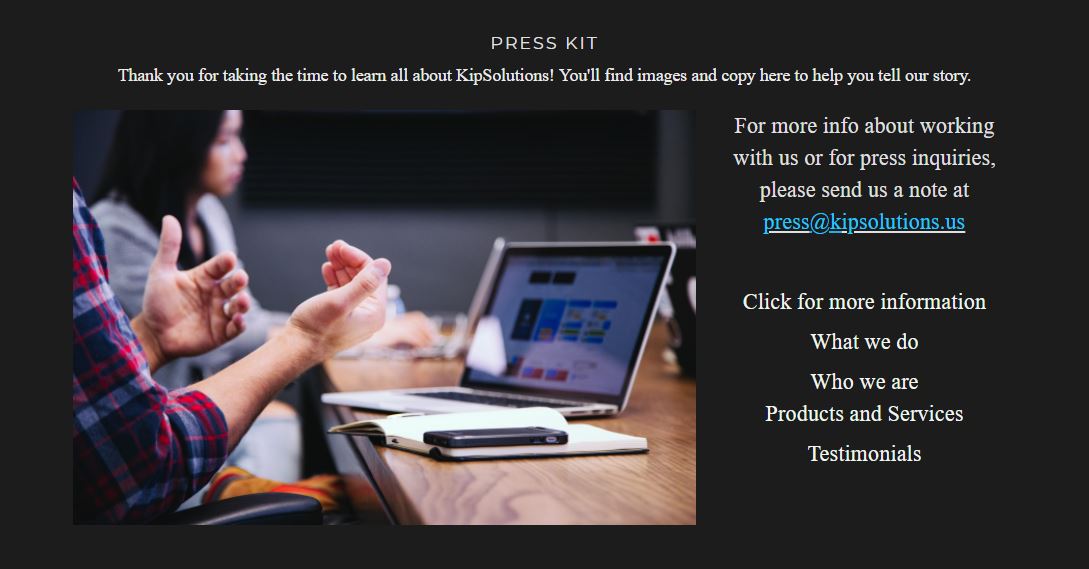 11 Things You Should Add in Your Press Kit - Building Your Website ...