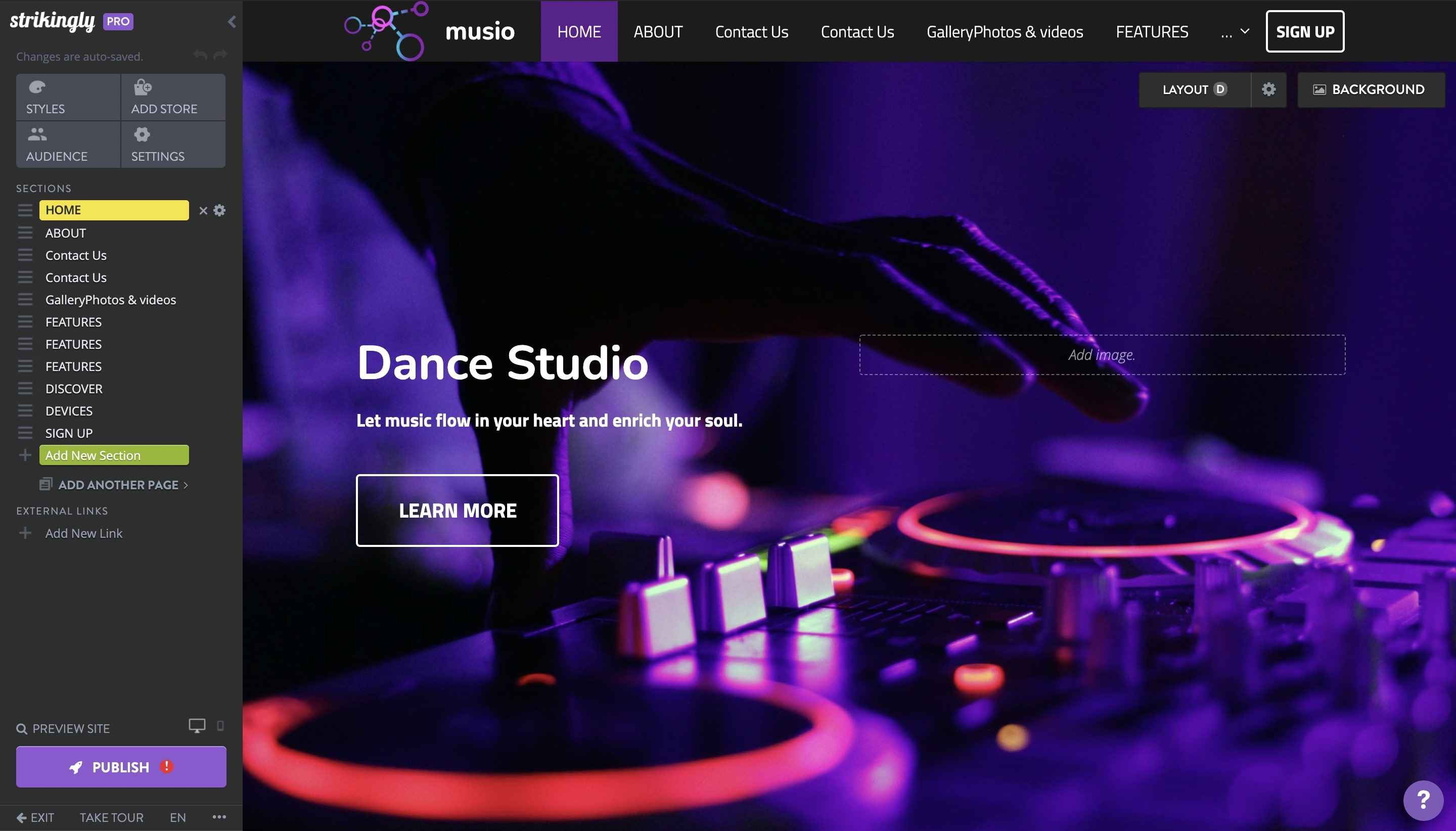 How to Dominate the Competition by Designing a Dancer Website ...