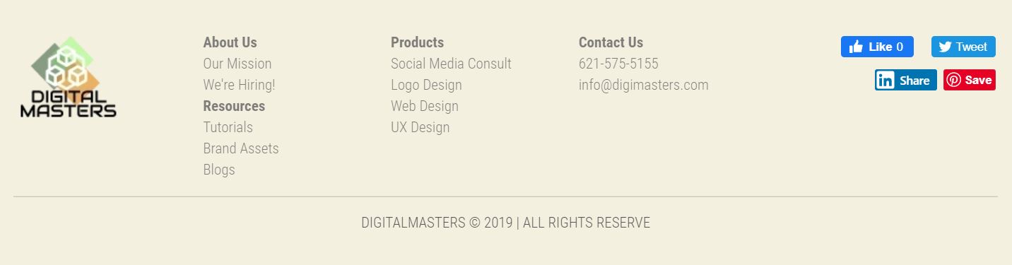 8 Website Footer Elements You Can Feature In Your Website - Building ...
