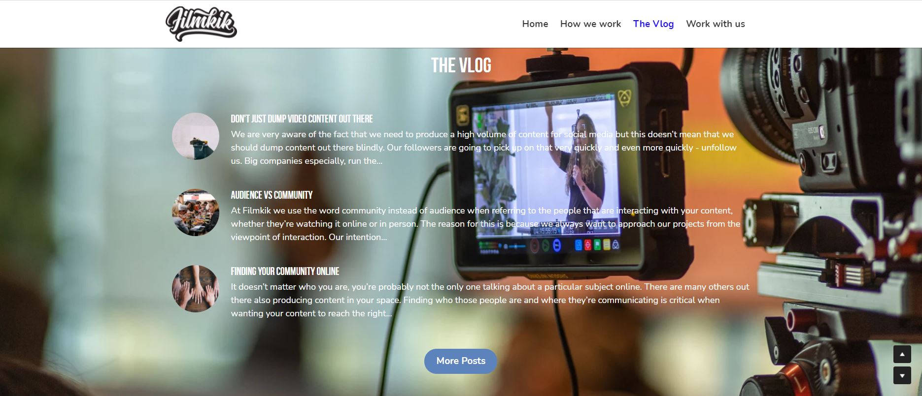 The Secret to Creating the Perfect Videographer Website - Building Your ...