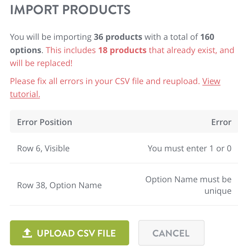 The Art of Writing an Error Message - Building Your Website - Strikingly