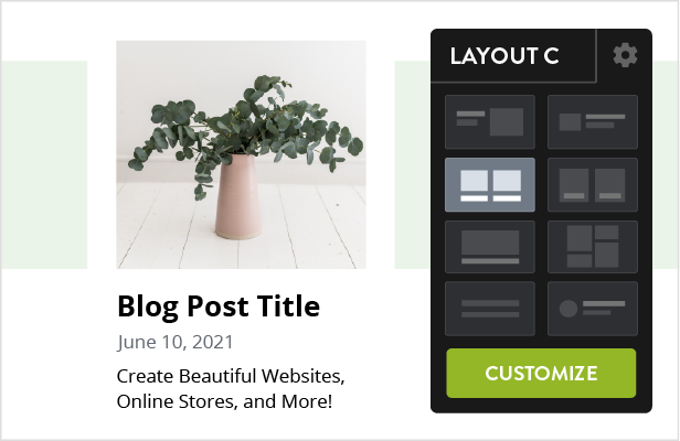 New Blog Layouts - Updates - Strikingly