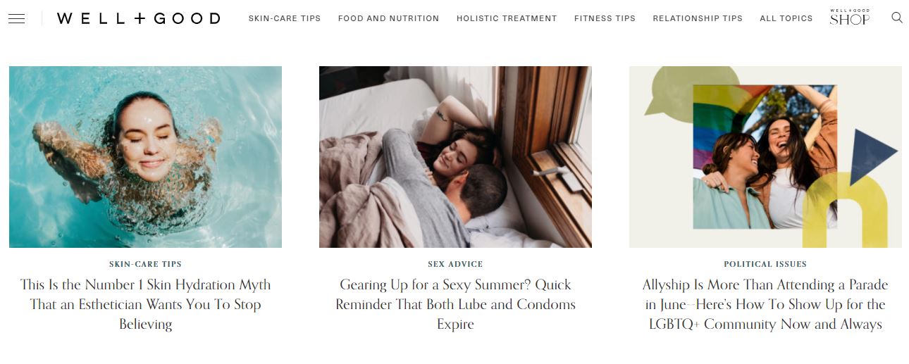 Best Wellness Website Designs To Keep you Healthy and Happy - Building ...