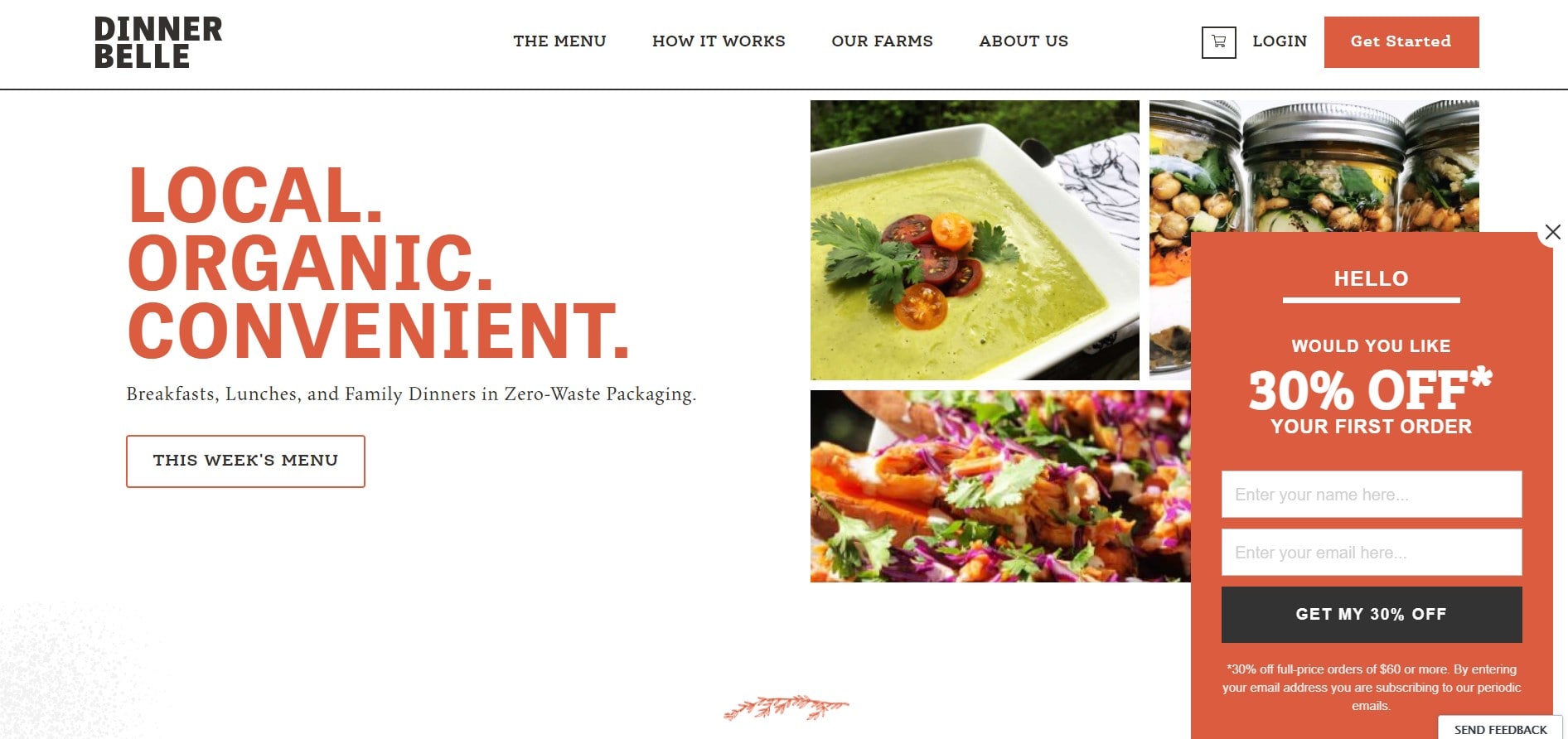 Cook Up the Perfect Food Blog - Building Your Website - Strikingly