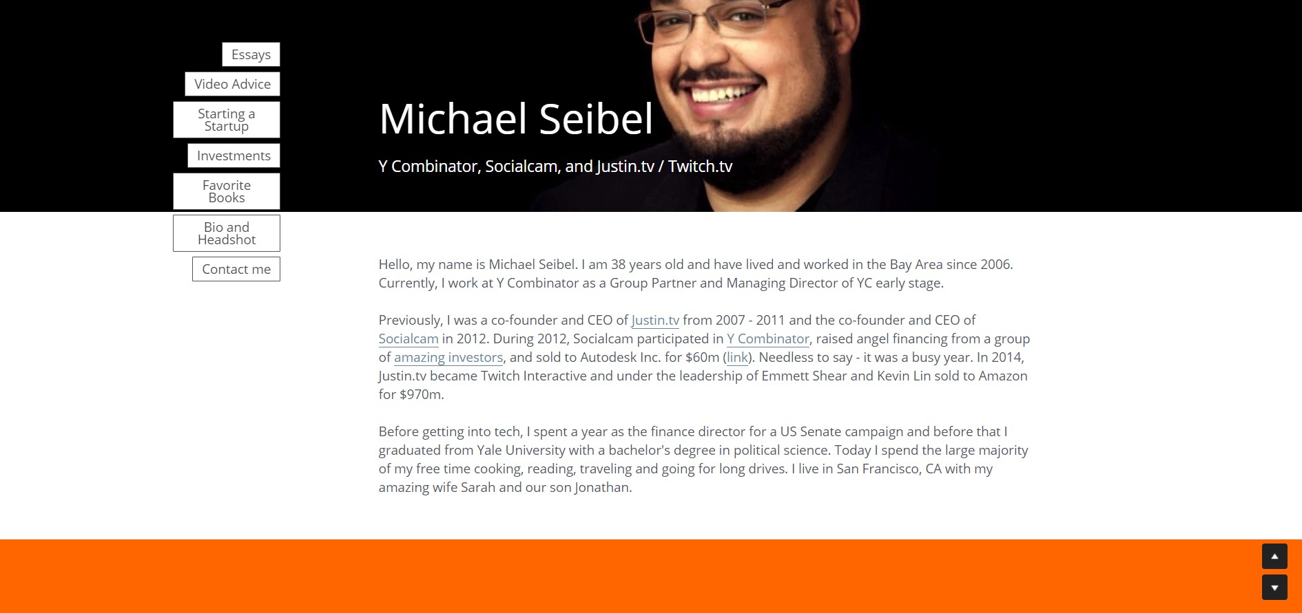 Examples of Bio Pages That Can Inspire You - Building Your Website ...