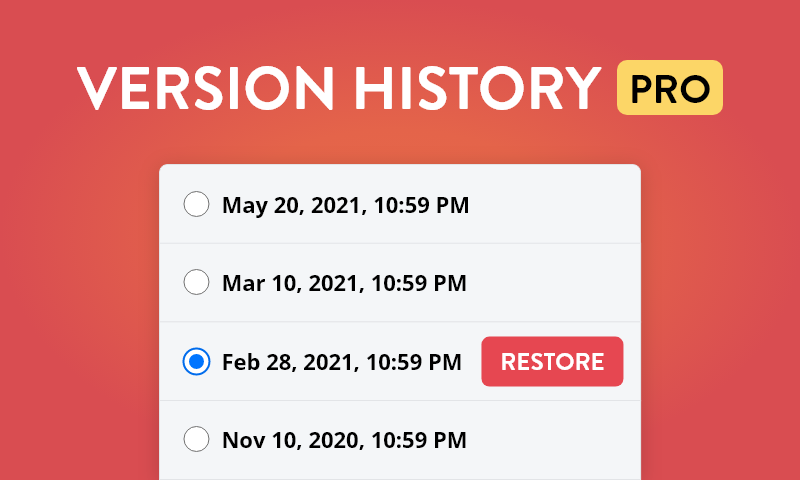 Restore Your Site Using Version History - Updates - Strikingly