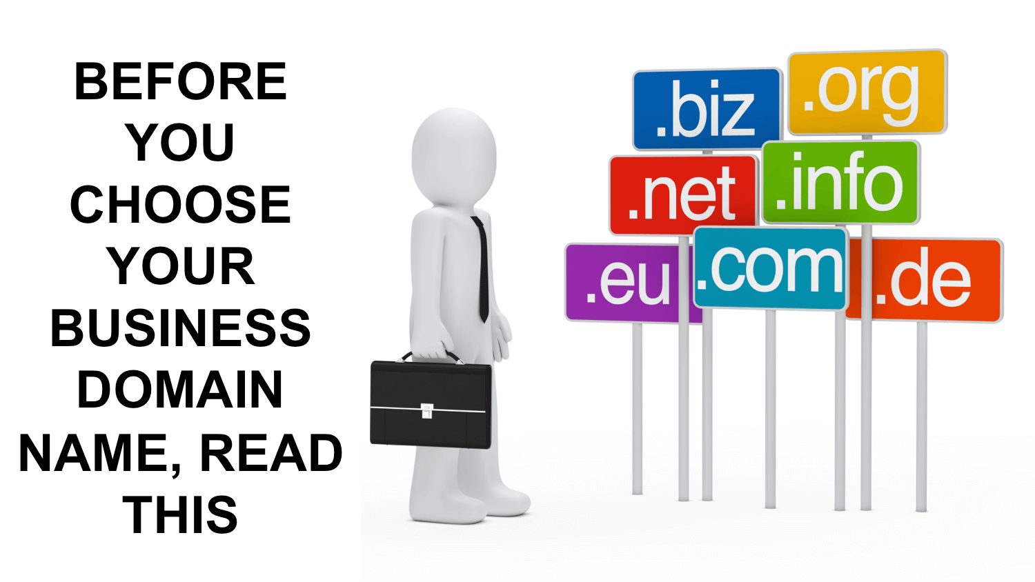 Before You Choose Your Business Domain Name, Read This - Building Your ...