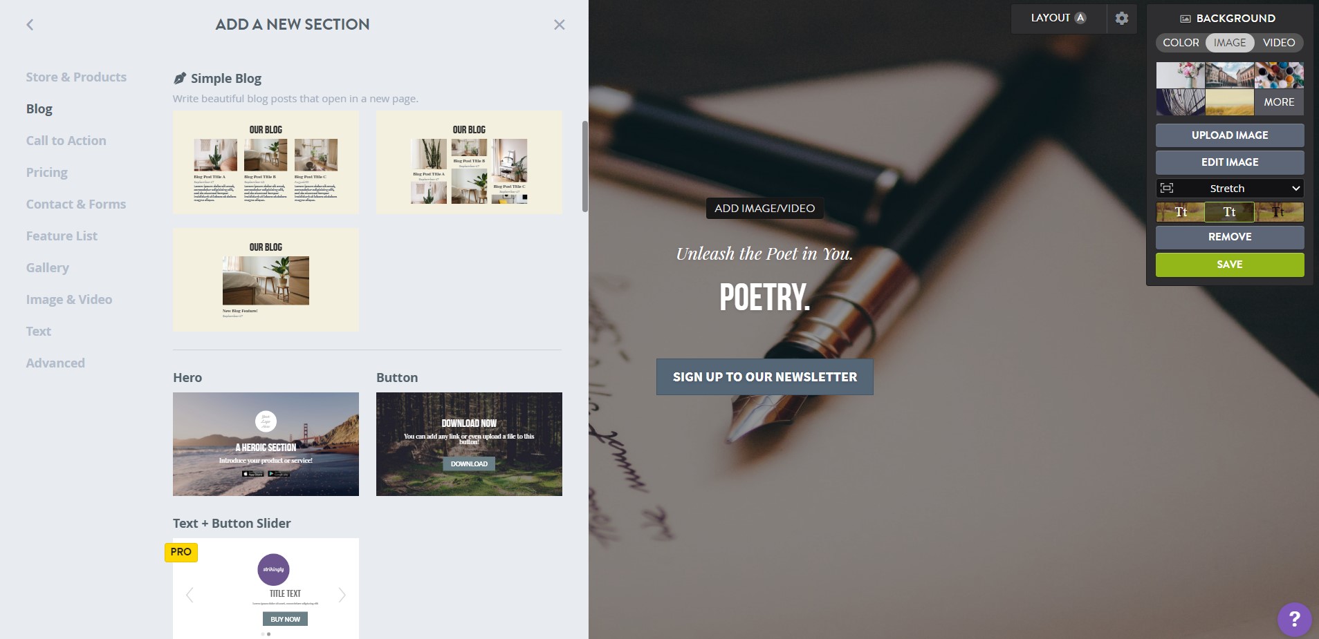 Starting A Beautiful Poetry Blog Of Your Own - Building Your Website ...