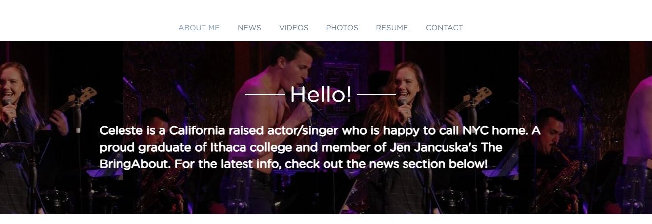 The Top Actor Website Examples You Should Look At - Building Your ...