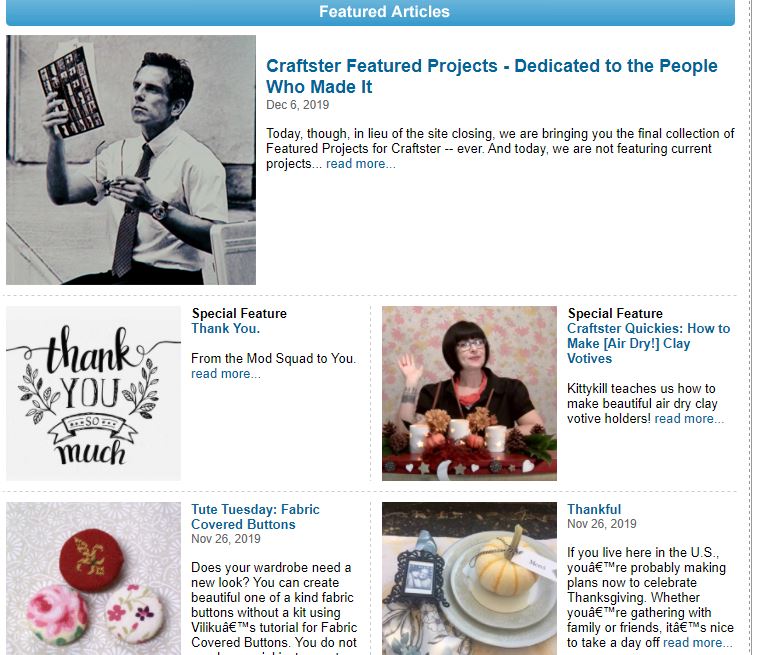 Things You Must Do If You Want to Run a Successful Craft Website ...