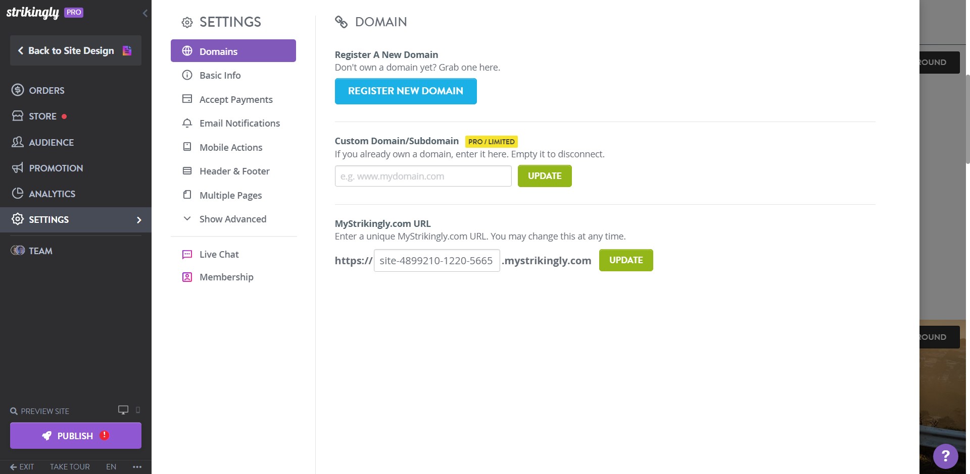 10 Ways To Market Digital Product - Building Your Website - Strikingly