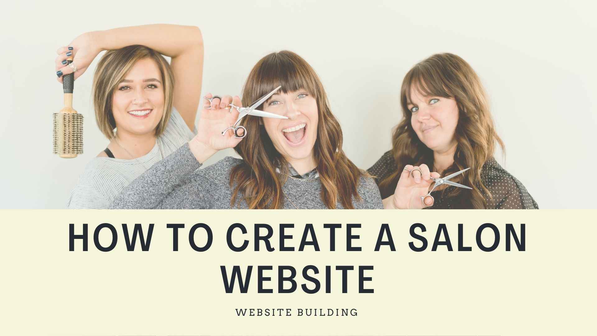 How To Create a Salon Website - Building Your Website - Strikingly