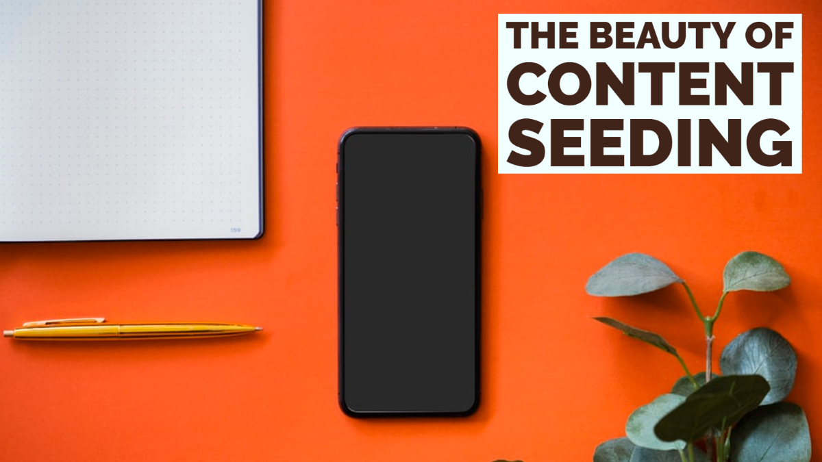 The Beauty of Content Seeding - Building Your Website - Strikingly