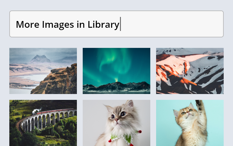 More Images & Better Searching - Updates - Strikingly