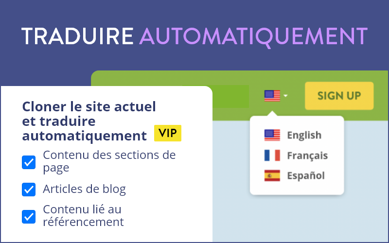 Traduire automatiquement le contenu de votre site - Mises à jour ...
