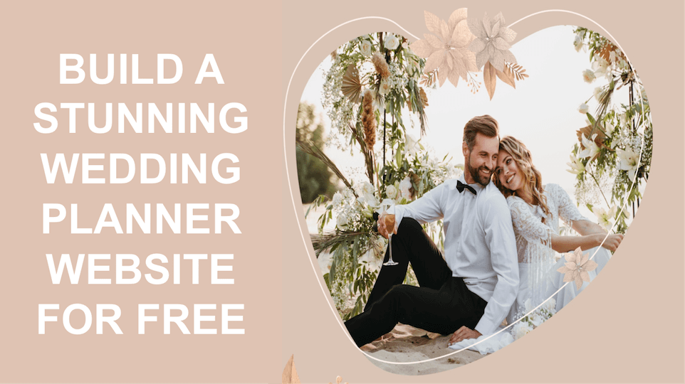 Build a Stunning Wedding Planner Website for Free - Building Your ...