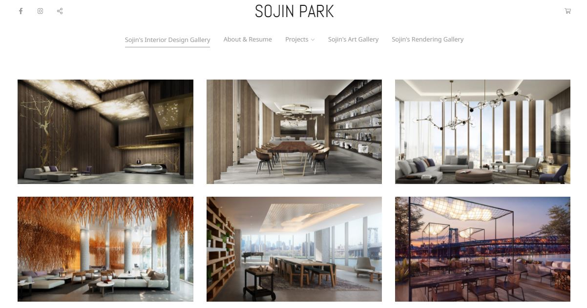 An Interior Design Portfolio Website to Showcase Your Work - Building ...