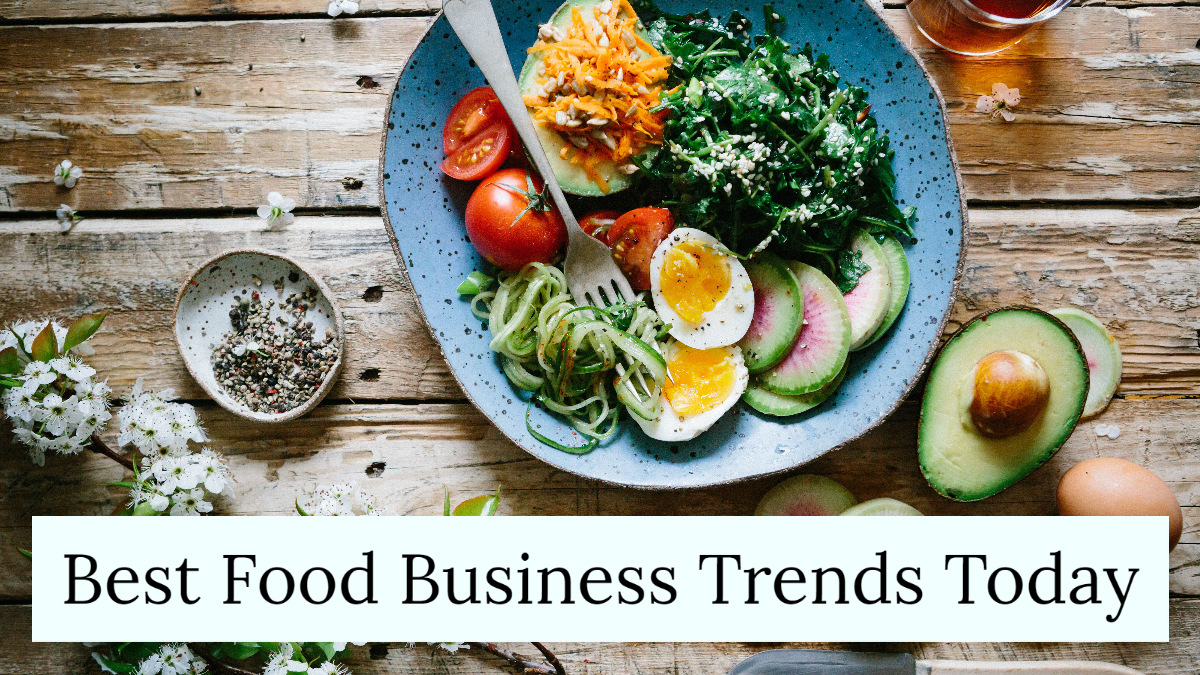 Best Food Business Trends Today - Building Your Website - Strikingly