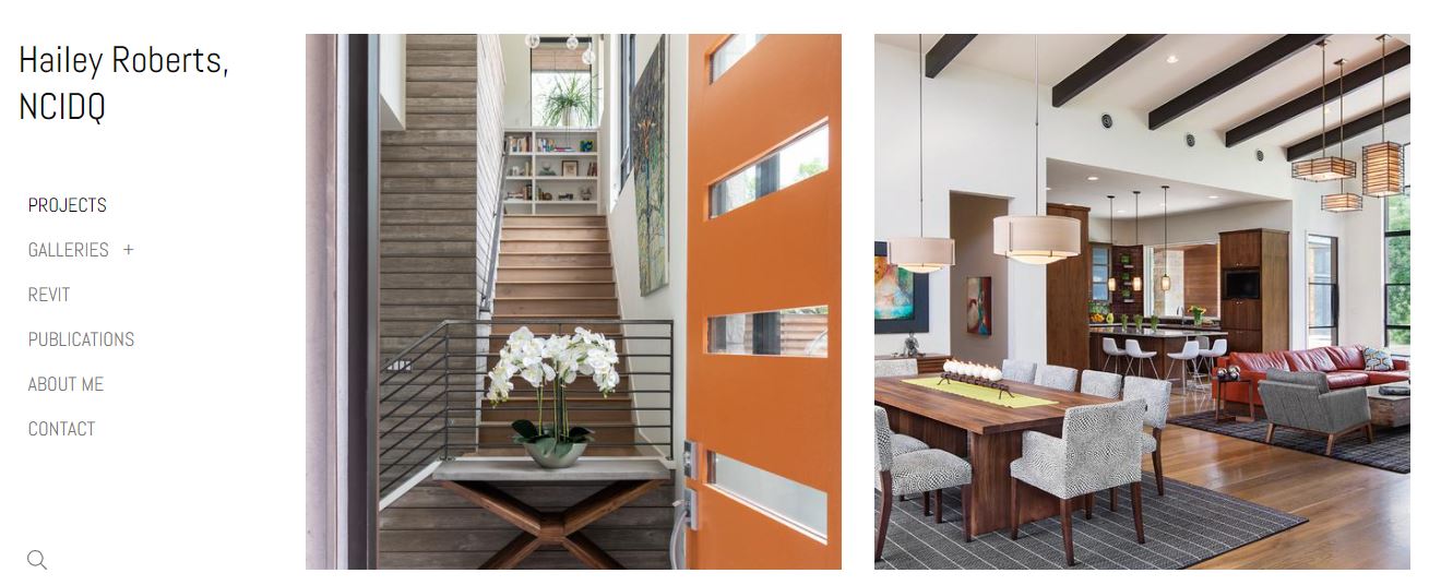 An Interior Design Portfolio Website to Showcase Your Work - Building ...