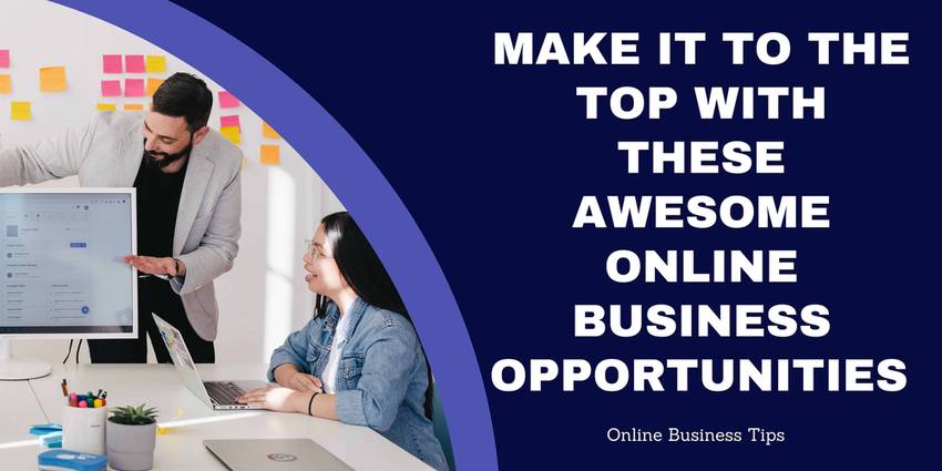 Make it To the Top with These Awesome Online Business Opportunities ...