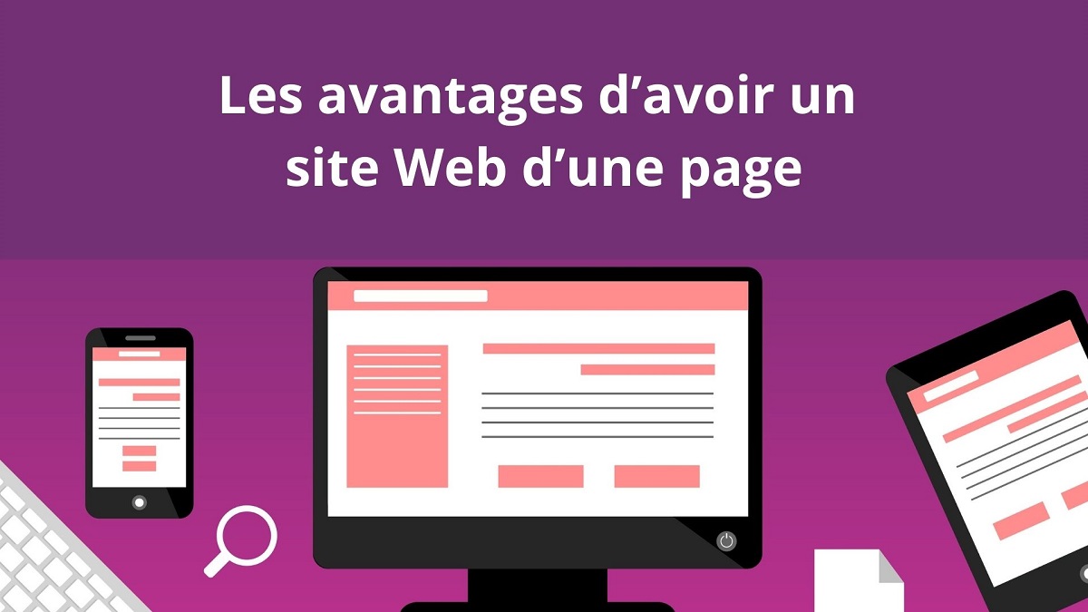 Les avantages d’avoir un site Web d’une page - Créer votre site web ...