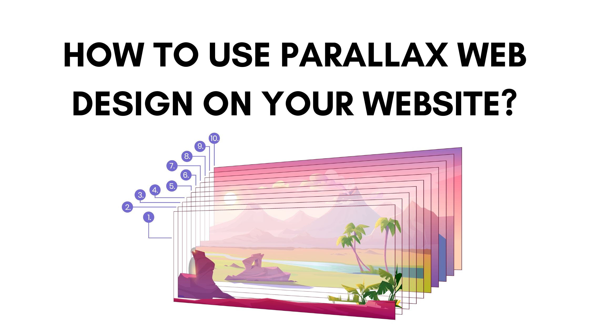 How to Use Parallax Web Design on Your Website? - Building Your Website ...