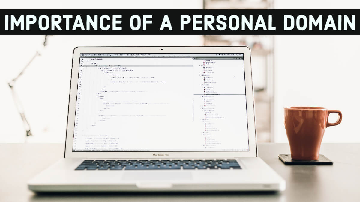 Importance of a Personal Domain - Building Your Website - Strikingly