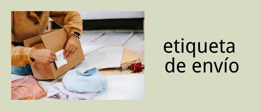Guía para hacer una etiqueta de envío - Crear Tu Sitio Web - Strikingly