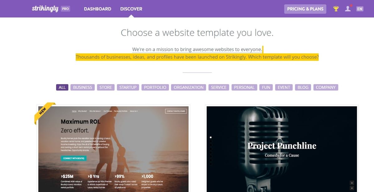 The Best YouTube Name Generators - Building Your Website - Strikingly
