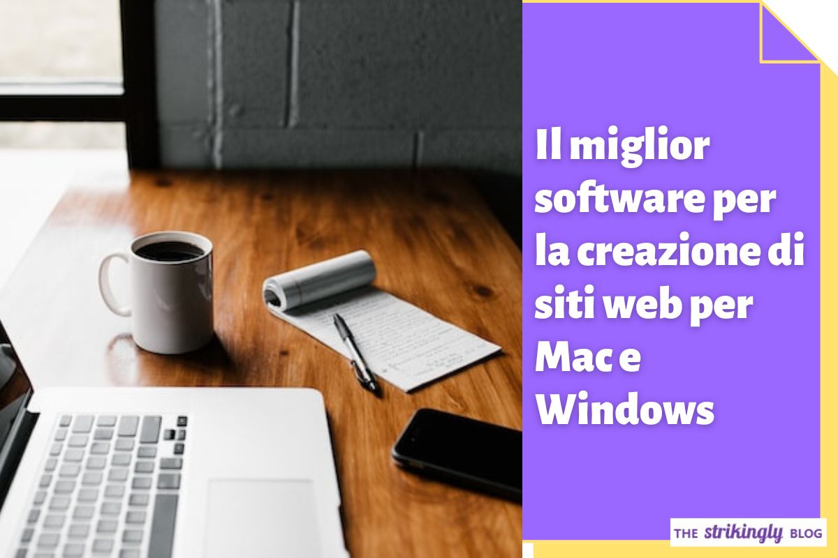 Il miglior software per la creazione di siti web per Mac e Windows - Creare il Tuo Sito - Strikingly