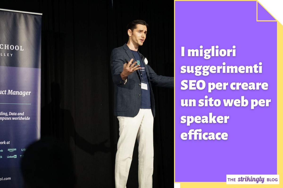 I migliori suggerimenti SEO per creare un sito web per speaker efficace - Creare il Tuo Sito ...