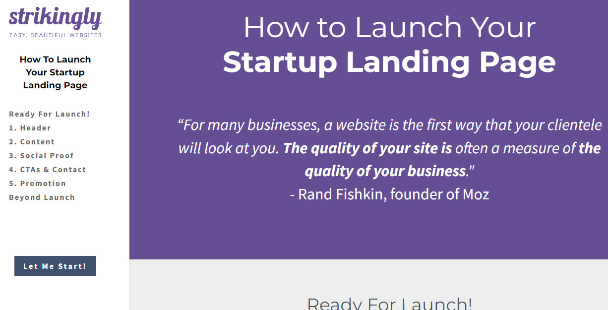 Tips for an Effective Landing Page Design that Converts - Building Your Website - Strikingly