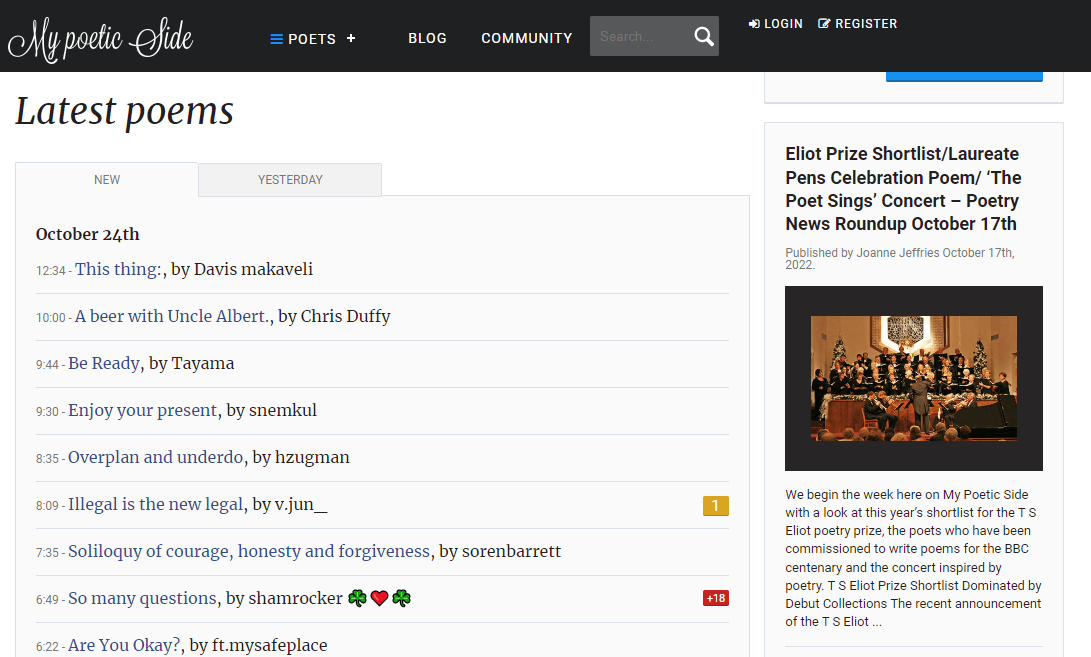 A Step-by-Step Guide to Creating a Successful Poetry Blog - Building Your Website - Strikingly