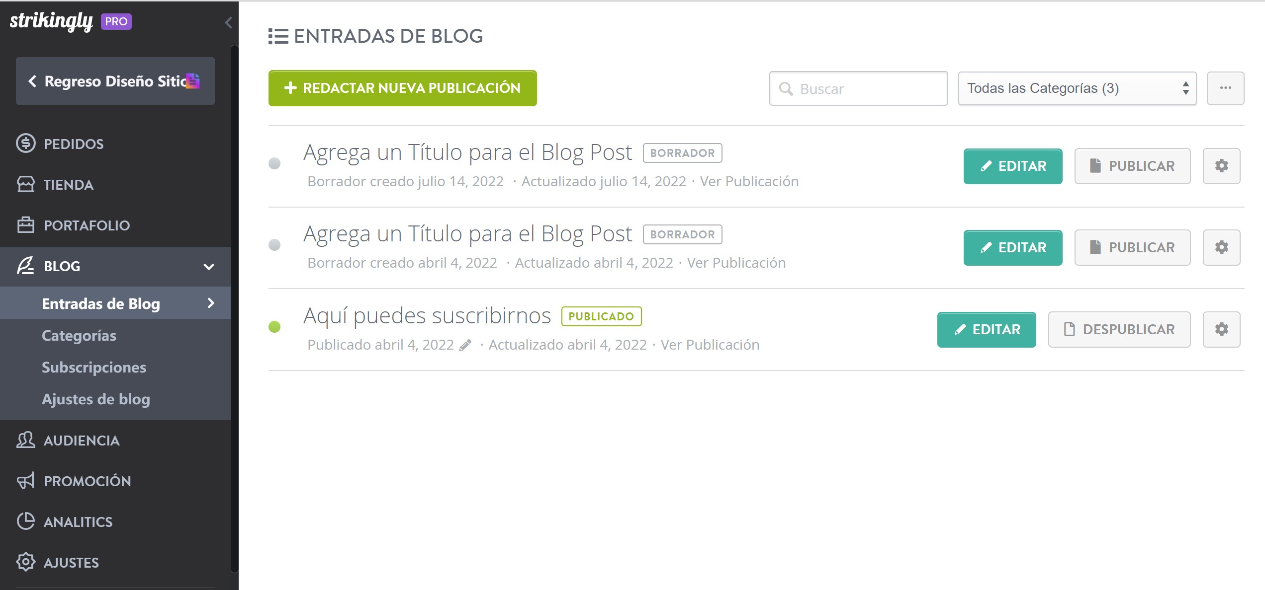 Conseguir coherencia y comodidad: Programa tu publicación de blog ...