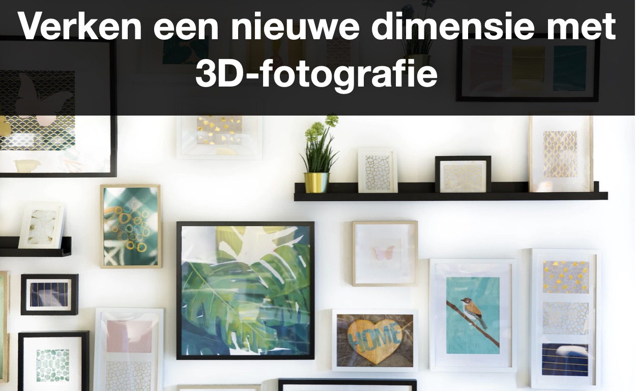 Verken een nieuwe dimensie met 3D-fotografie - Uw website bouwen ...